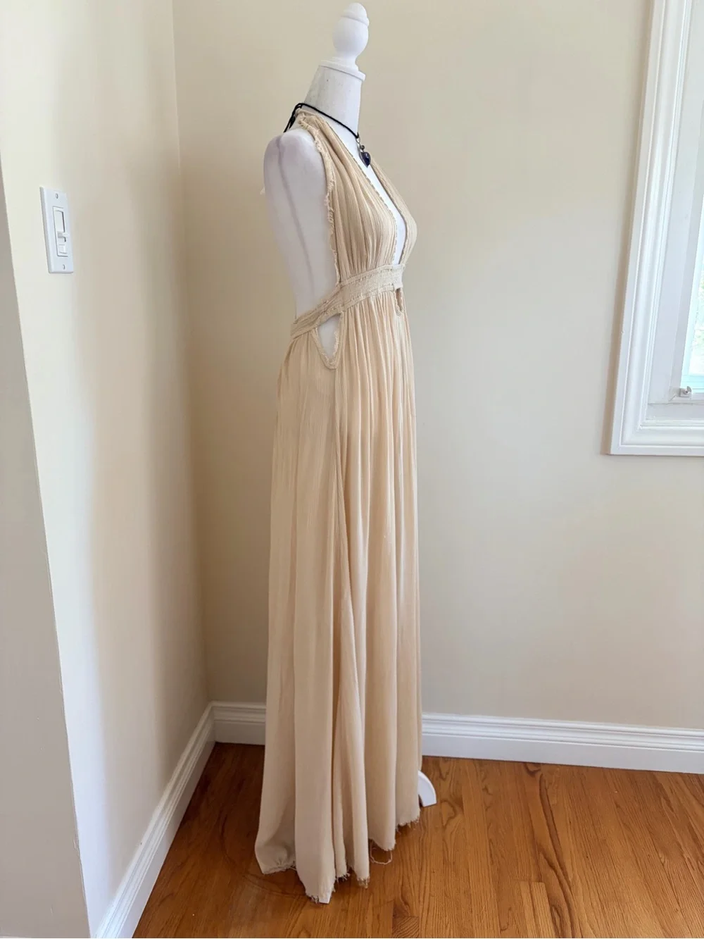 Free People | Dresses | Free People Look Into The Sun Maxi Dress ...